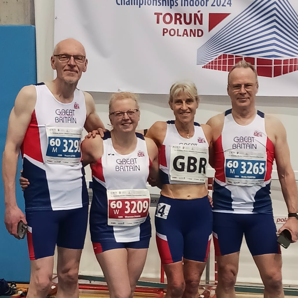 European Masters Indoors Championships 2024 – Stuart Lynn – Masters Athlete