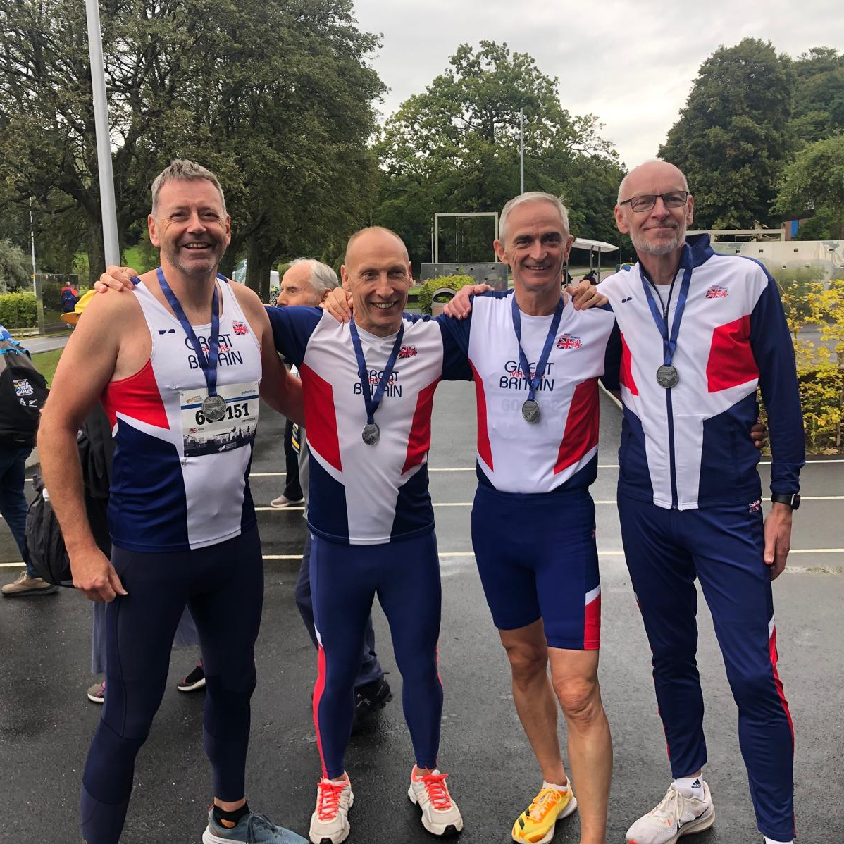 2024 World Championships – 4x100m Relay – Stuart Lynn – Masters Athlete